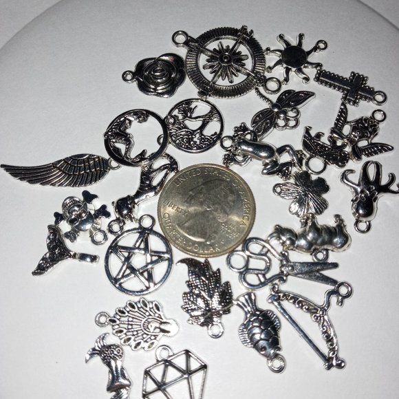Jewelry | 4 Random Charms Will Be Sent To You See Quarter For Size ...